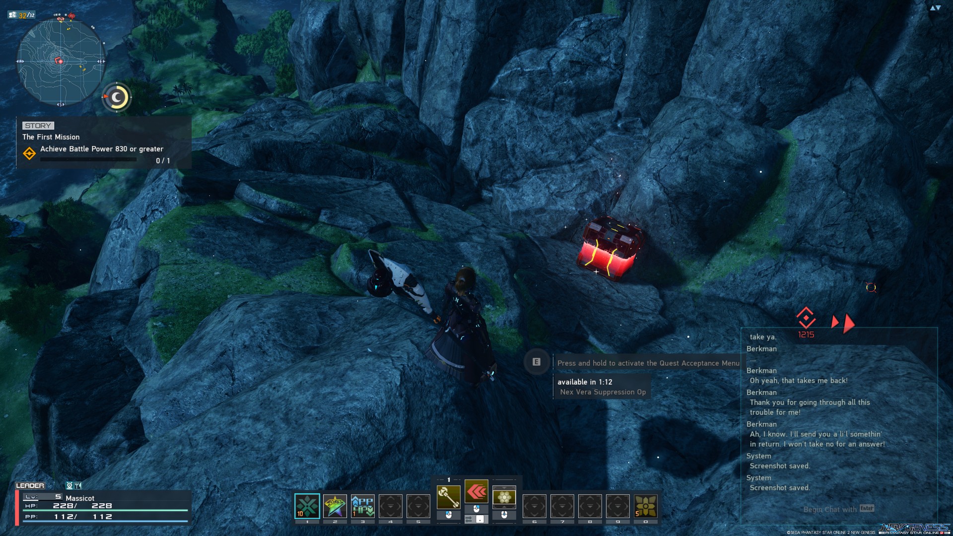 Phantasy Star Online 2: New Genesis - All Red Item Container Locations ...