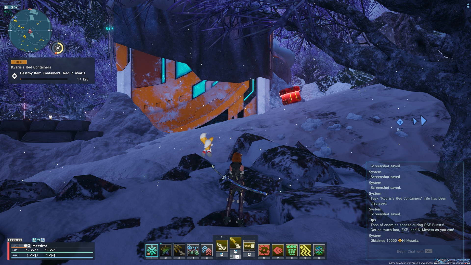 Phantasy Star Online 2: New Genesis - All Red Item Container Locations ...