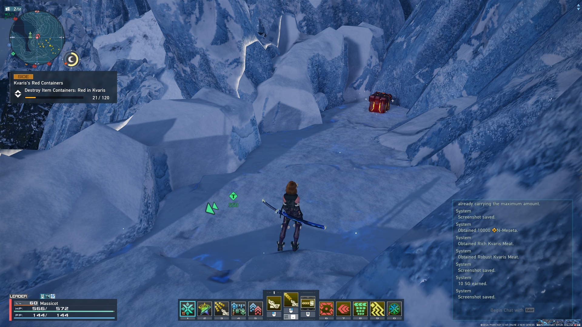 Phantasy Star Online 2: New Genesis - All Red Item Container Locations ...