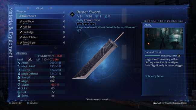 Final Fantasy VII Remake Weapons: All Weapon Locations & Best Weapon ...