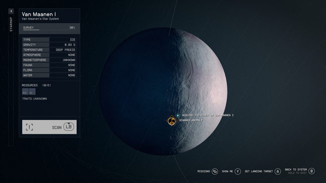 Starfield : How to Investigate the Source of the Anomaly for Into the ...