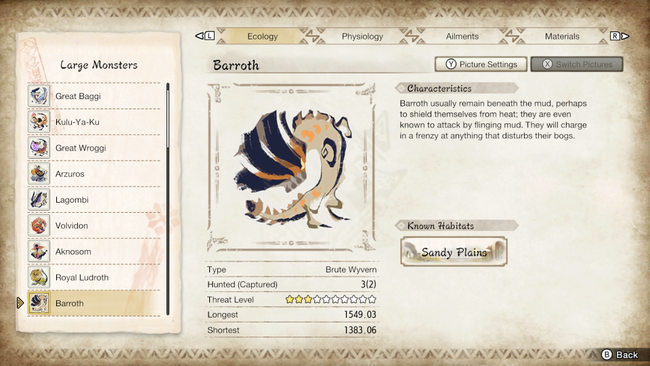 Monster Hunter Rise Monster List: all large monsters & their habitats ...