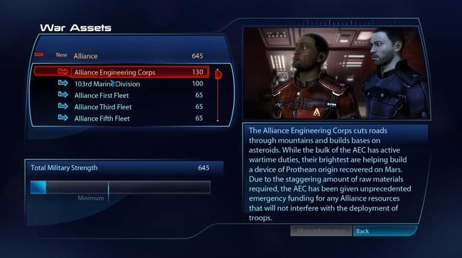 Mass Effect 3 War Assets guide: every asset that adds to your Military ...