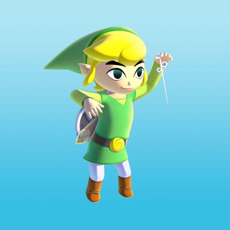Wind Waker Character Art