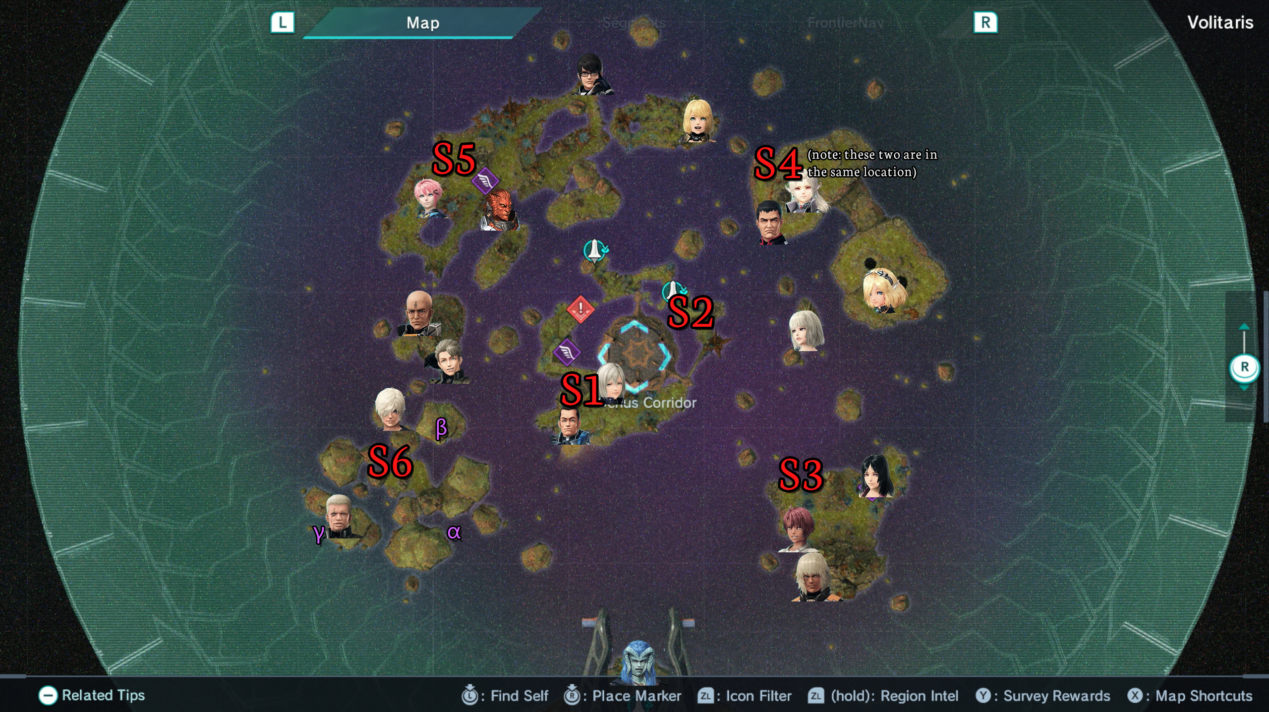 Xenoblade Chronicles Xmap Aetia Region Interactive Map And List Of