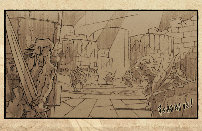 The Last Story storyboards show off battle system | RPG Site