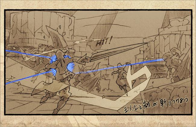 The Last Story storyboards show off battle system | RPG Site