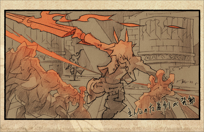 The Last Story storyboards show off battle system | RPG Site