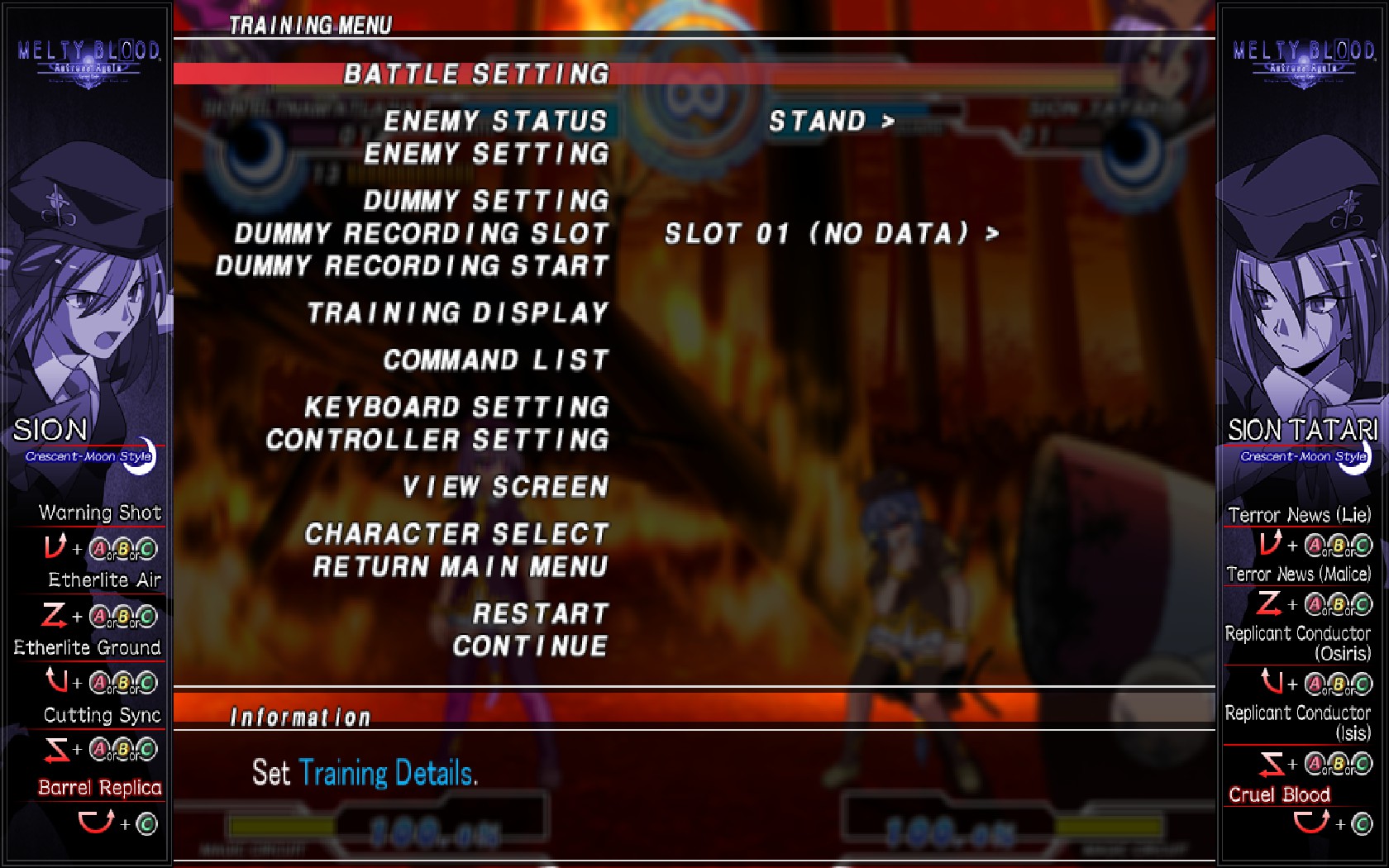 Branching Path: Melty Blood Actress Again Current Code's Steam Version ...