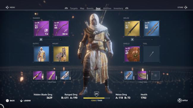 Assassin's Creed: Origins Hidden Blade and Upgrade Guide | RPG Site